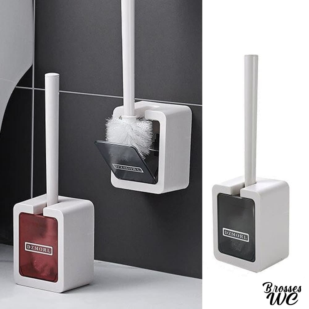 Porte Brosse Wc Carré Mural Brosses Wc